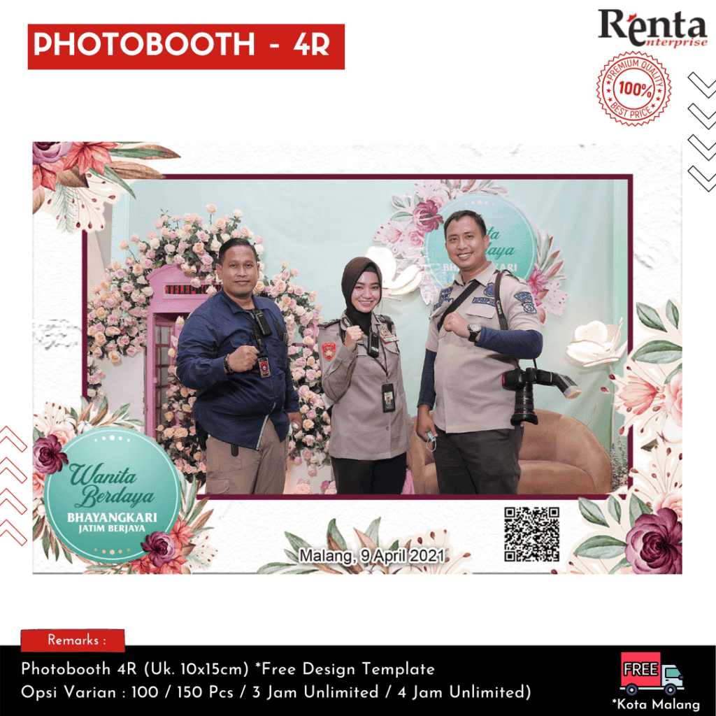 Rental dan SewaPhotobooth - 4R di Malang Jawa Timur - Renta Enterprise