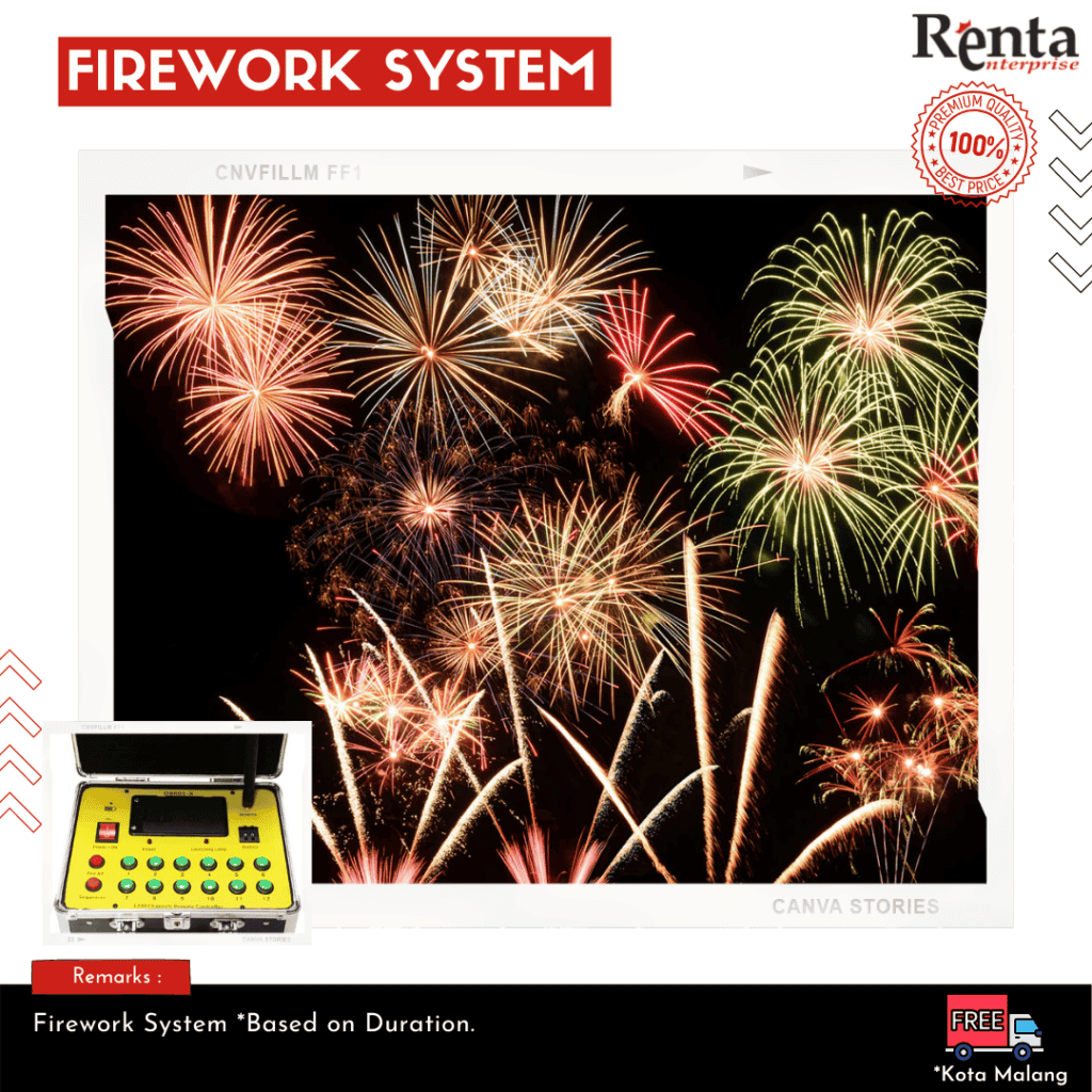 Rental dan SewaFirework System di Malang Jawa Timur - Renta Enterprise
